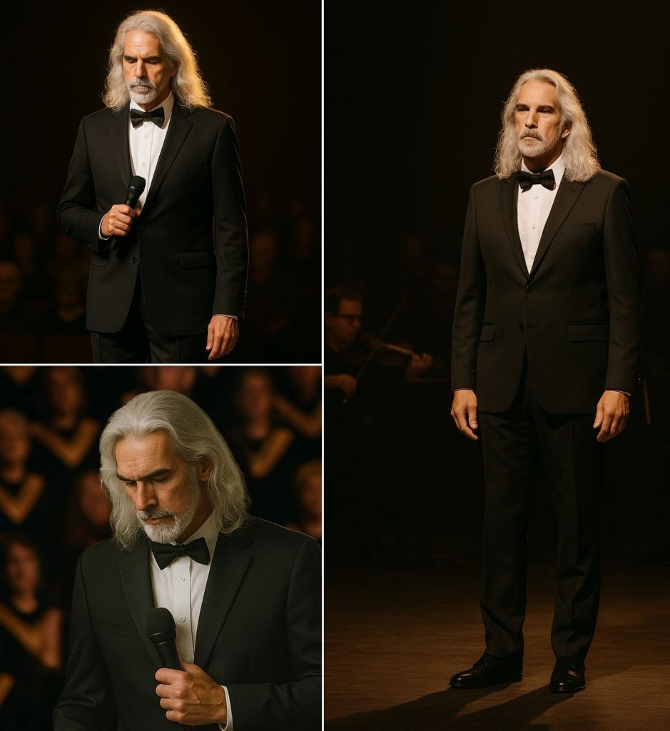 From the stage, Guy Penrod stepped forward, his pace unhurried, the ...