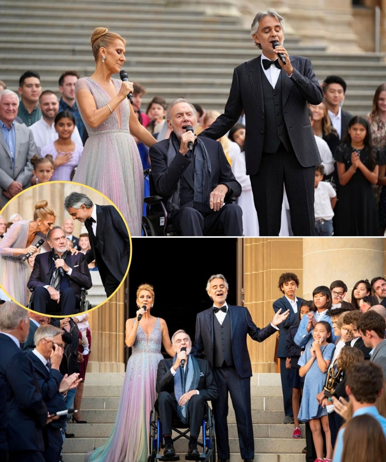 WHEN TIME STOOD STILL — Neil Diamond, Celine Dion, and Andrea Bocelli ...