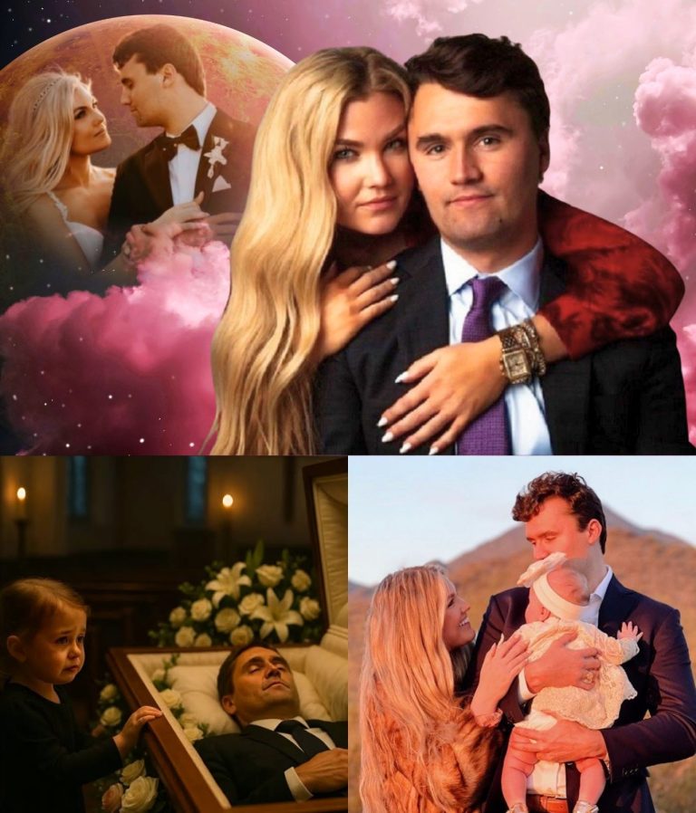 FINAL GOODBYE: Erika Kirk and her children stood together before the ...