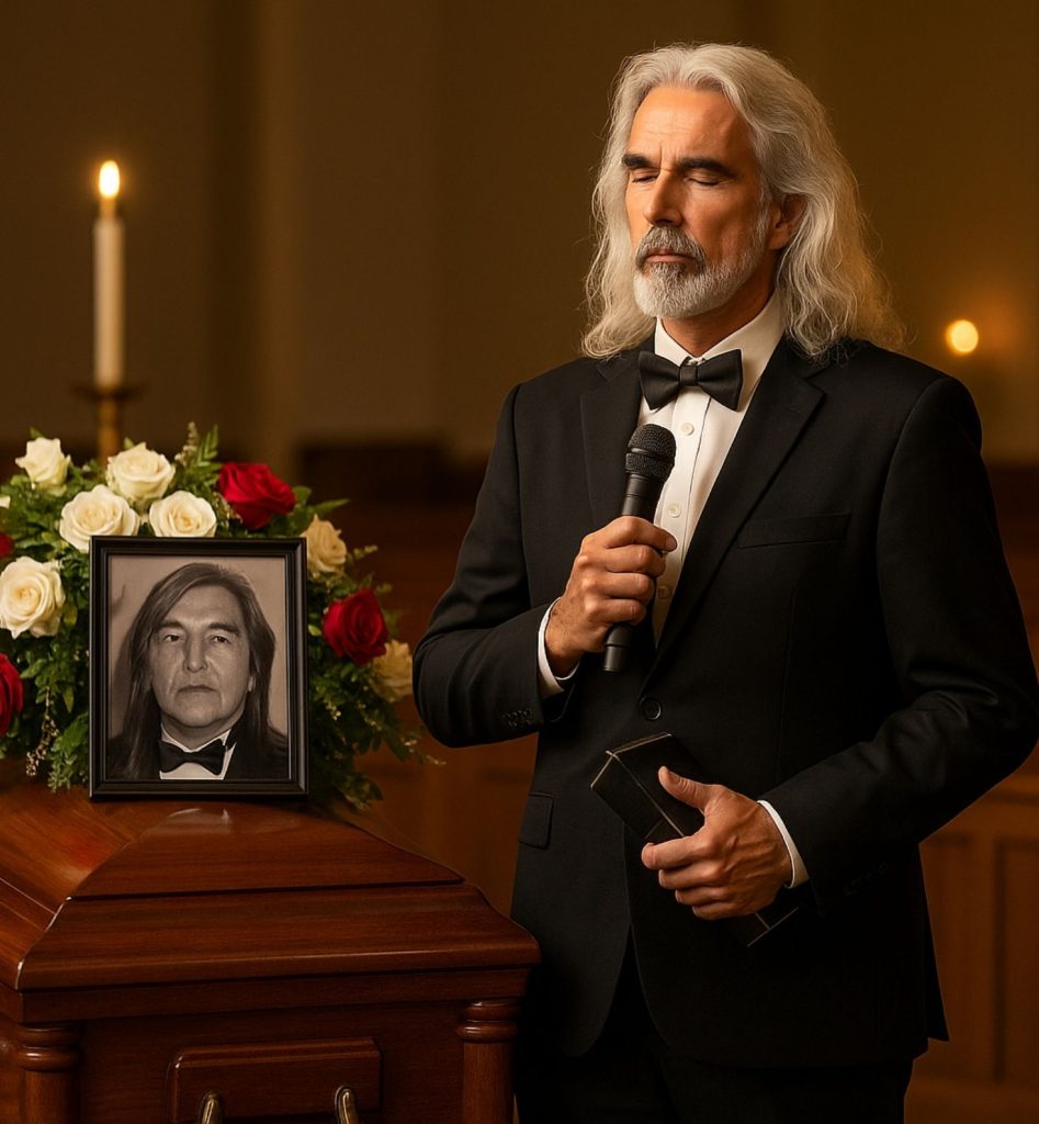 Guy Penrod’s appearance at the funeral of Graham Greene, the Oscar ...